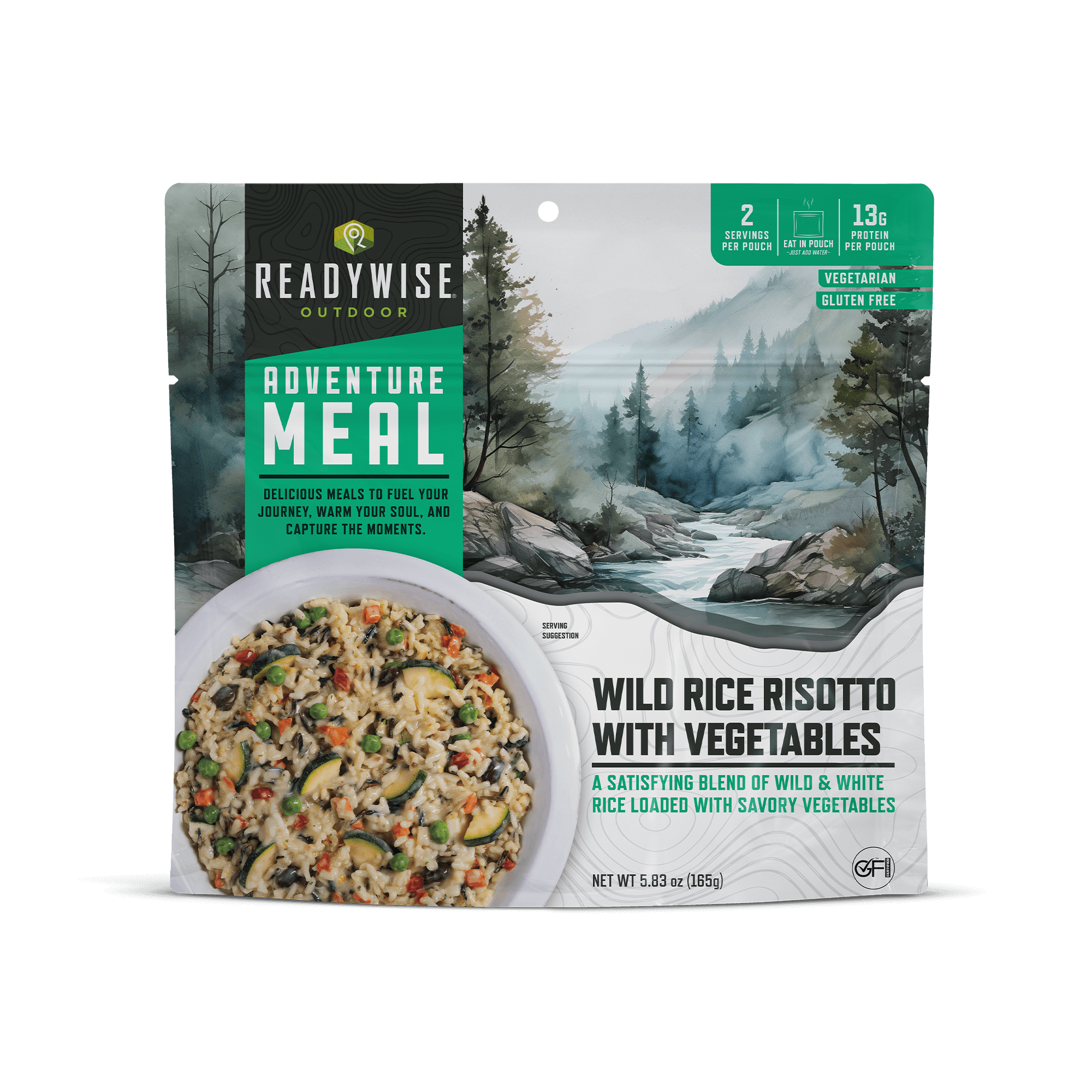 Wild Rice Risotto Camping Meal – ReadyWise Outdoor