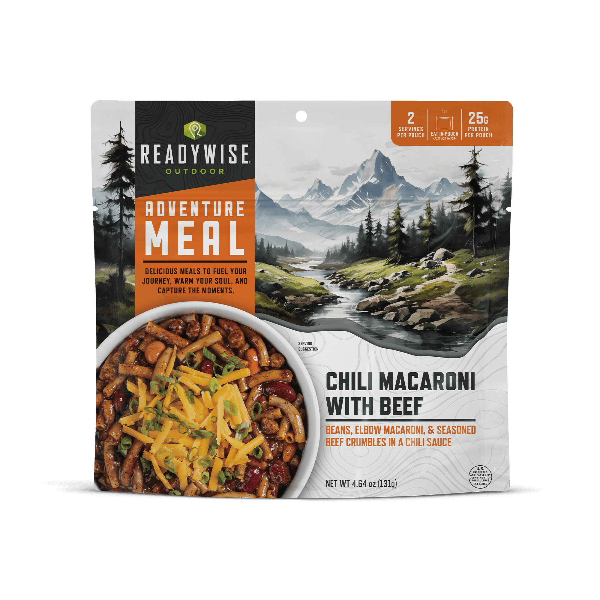 Chili Mac with Beef Camping Meal – ReadyWise Outdoor